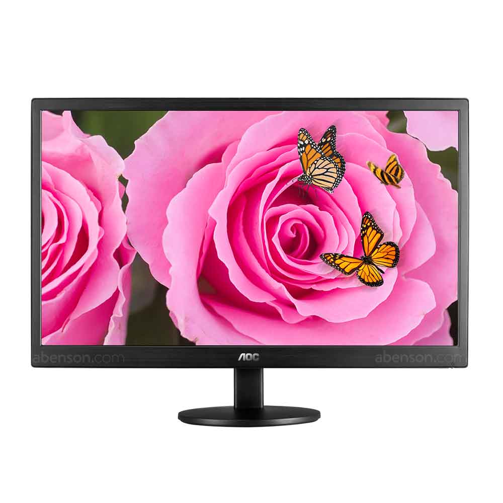 AOC Monitor 18.5-inch E970SWNL WLED Ultra Narrow Monitor